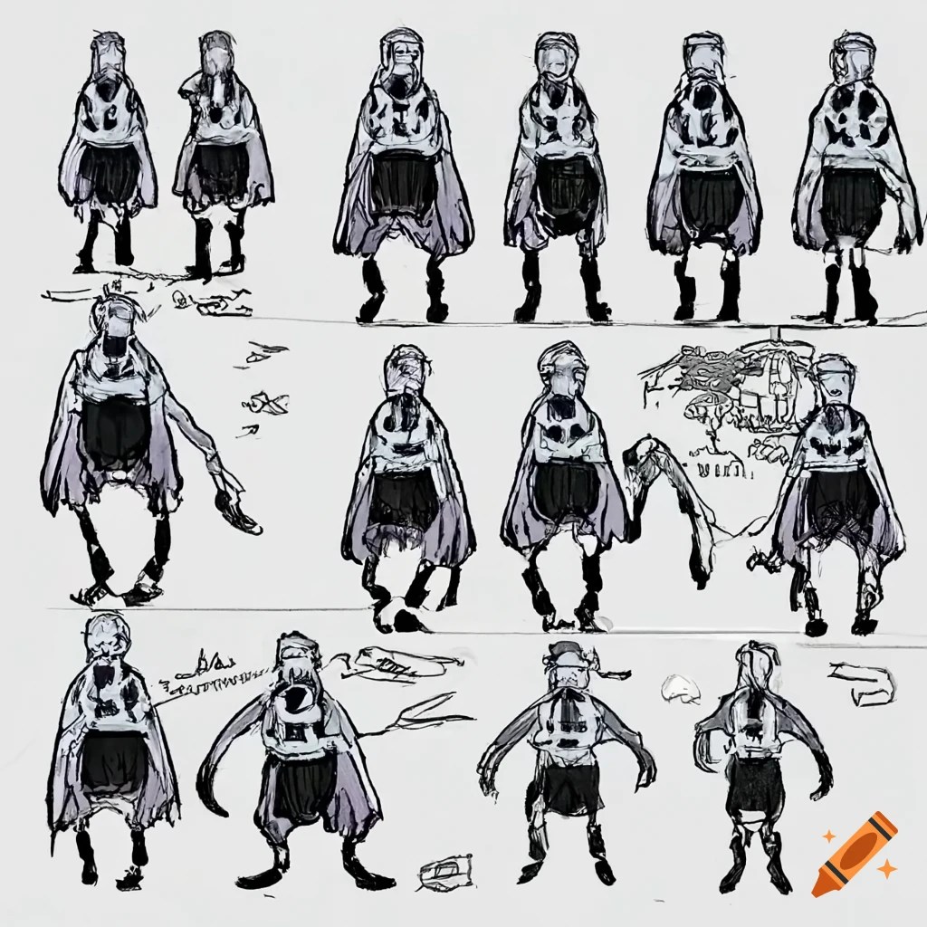 Undertale Skeleton Oc Original Character Art Reference Sheet On Craiyon