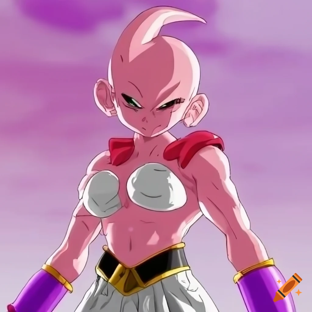 Female super buu in magical girl outfit on Craiyon