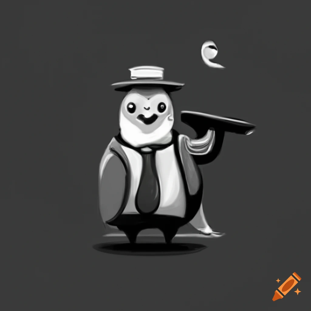 Agent penguin on Craiyon