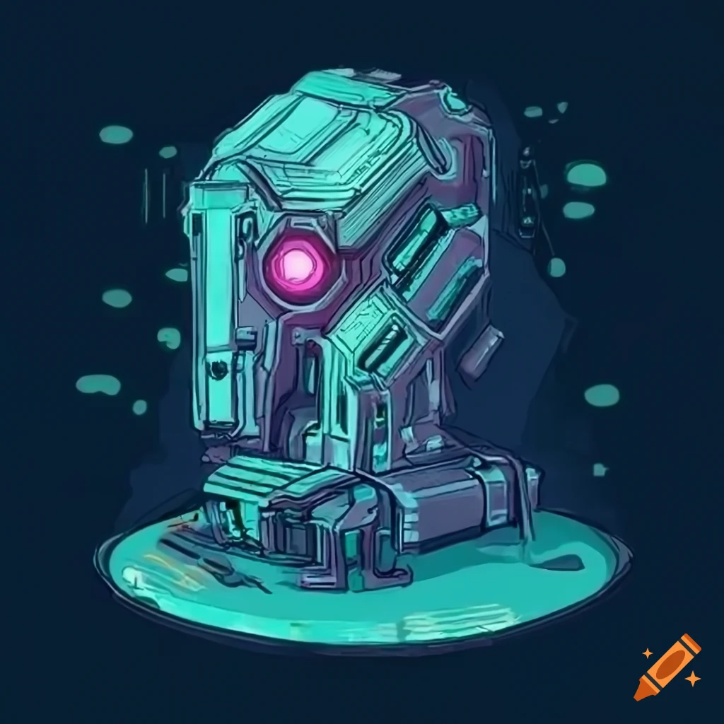 Sci-fi extractor on Craiyon