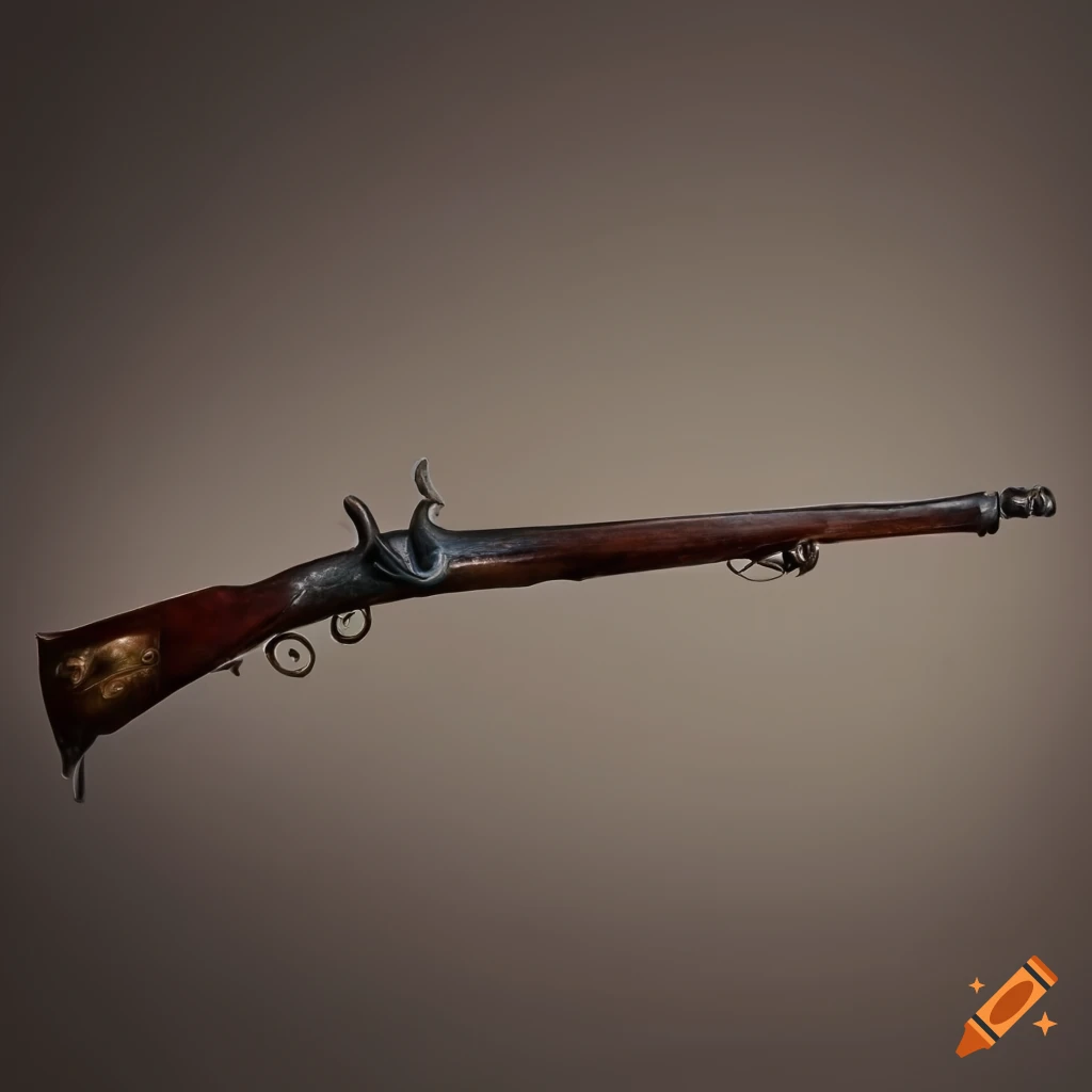 18th century british musket on Craiyon