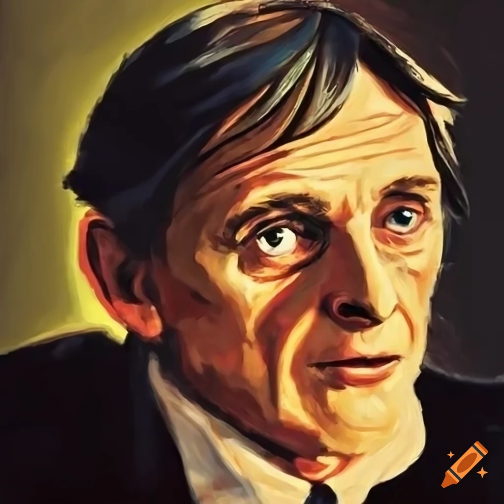 A young olof palme on Craiyon