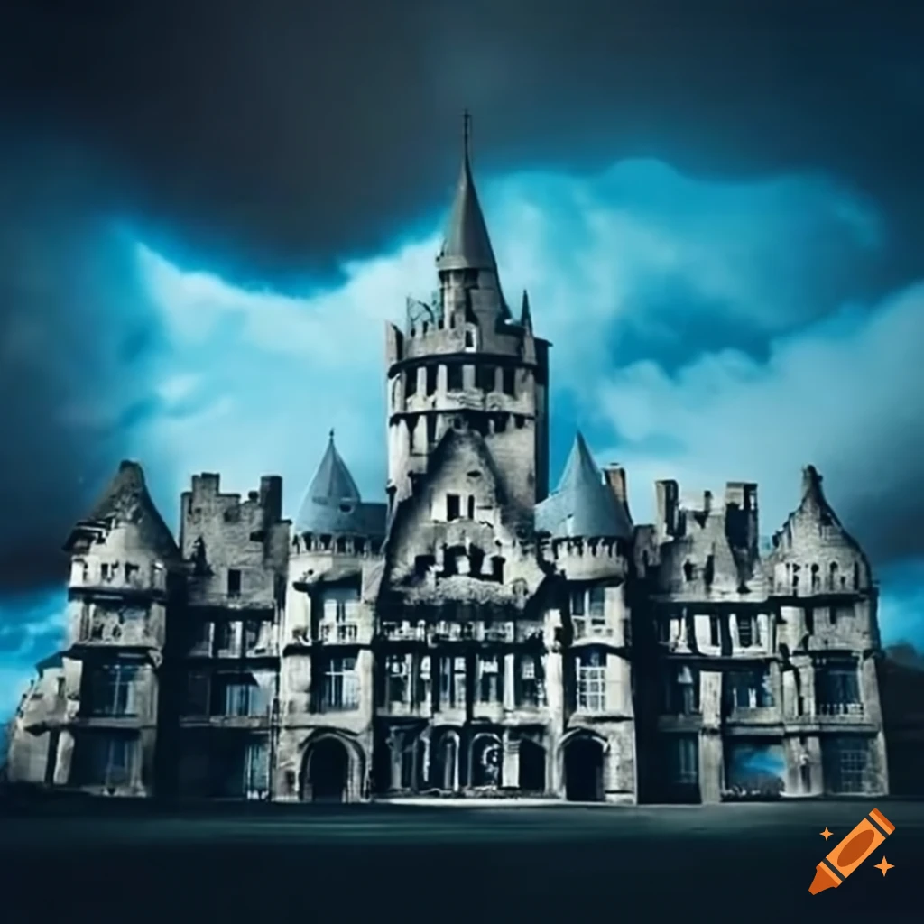 Castle representing manchester city football team on Craiyon