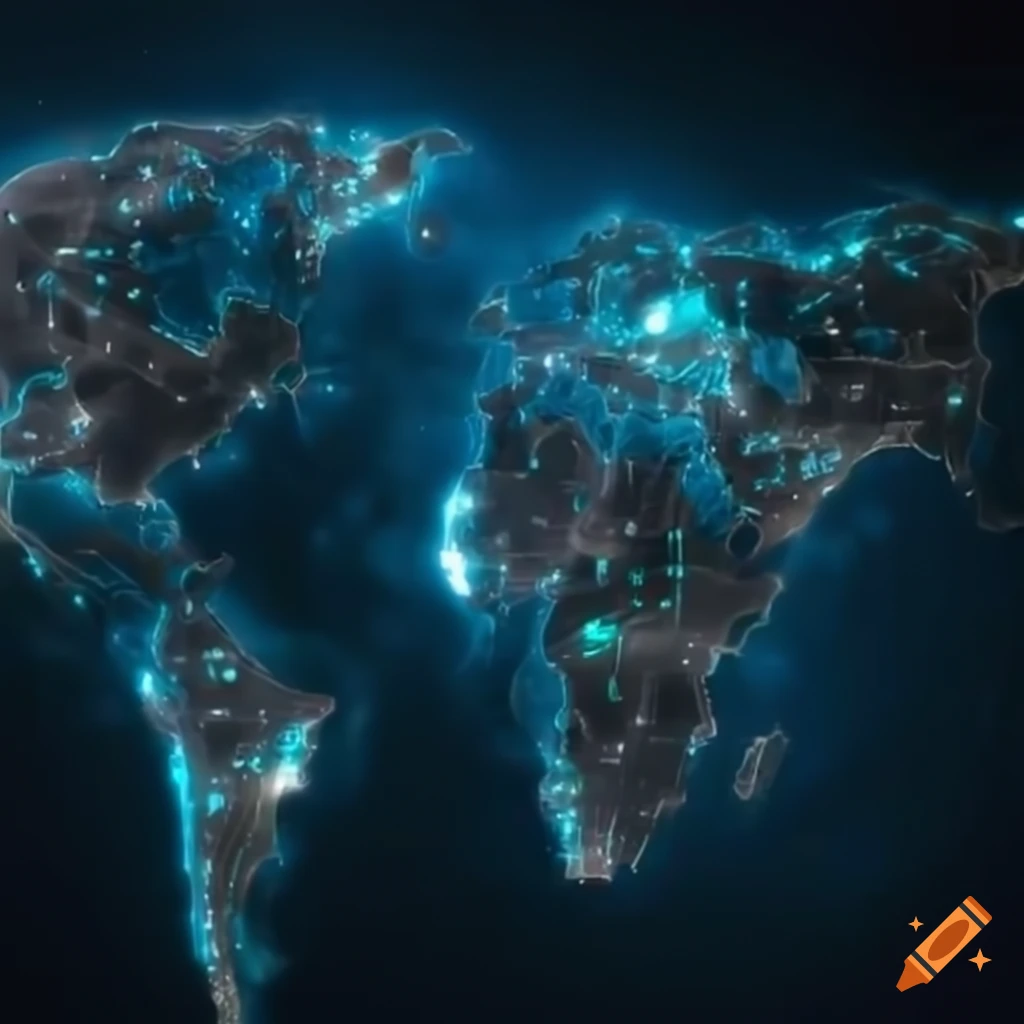 Conceptual image illustrating the transformative potential of ai on Craiyon