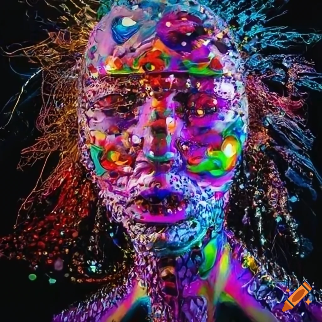 High-quality colorful surreal art with intricate details and cinematic ...