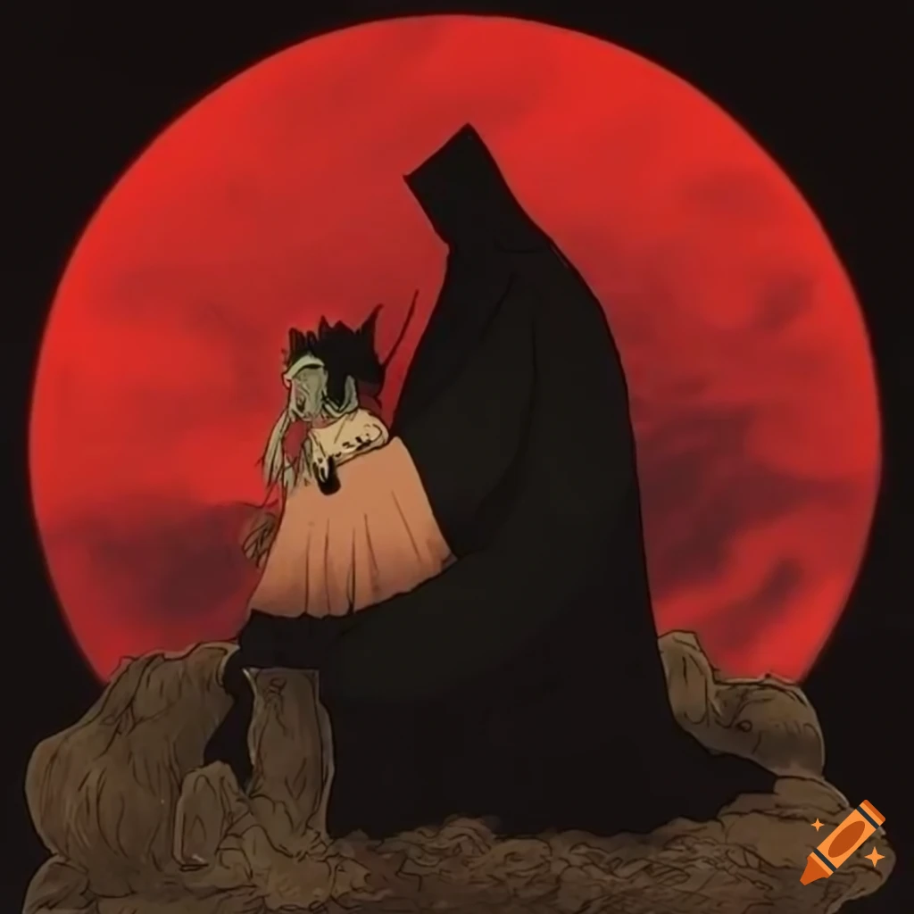 Vampire album cover design inspired by hayao miyazaki on Craiyon
