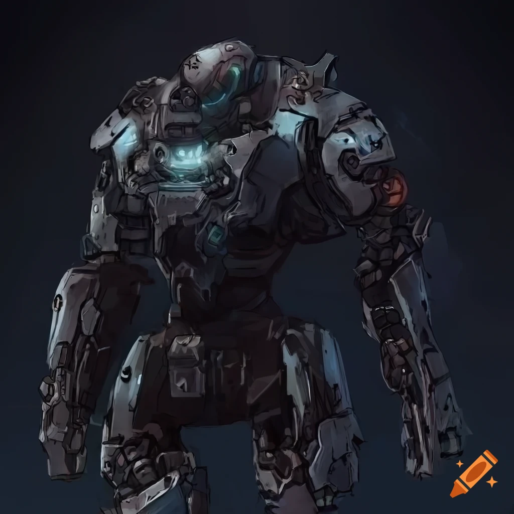 Sci Fi Mech Concept Art On Craiyon