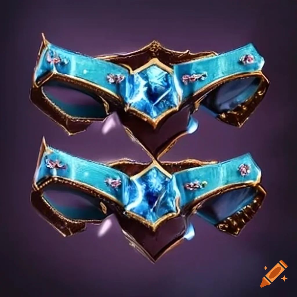 Front view of a noble magic belt on Craiyon