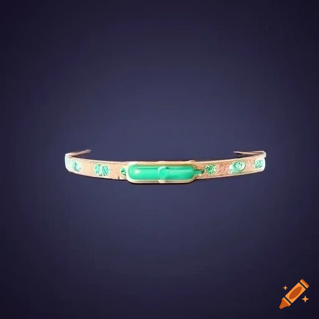 Front view of a noble magic belt on Craiyon