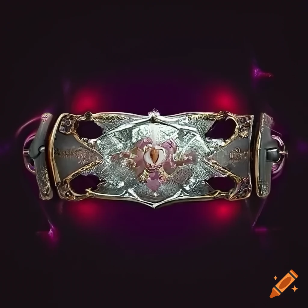 Front view of a noble magic belt on Craiyon