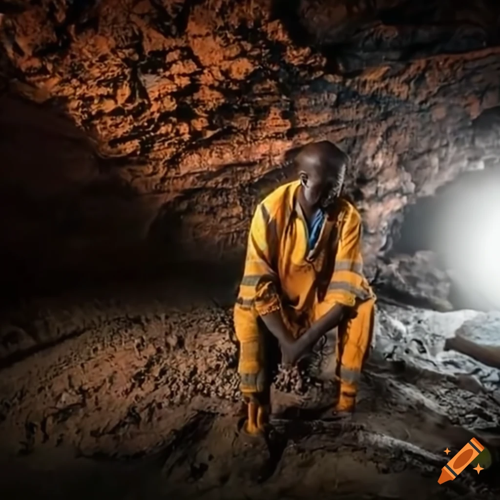 African mining engineer using artificial intelligence to delineate ore ...