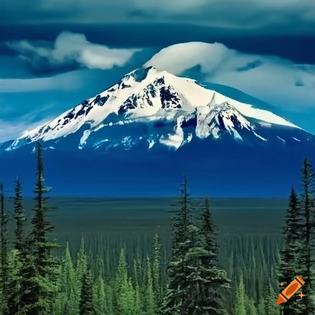 Mount ebott in alaska on Craiyon