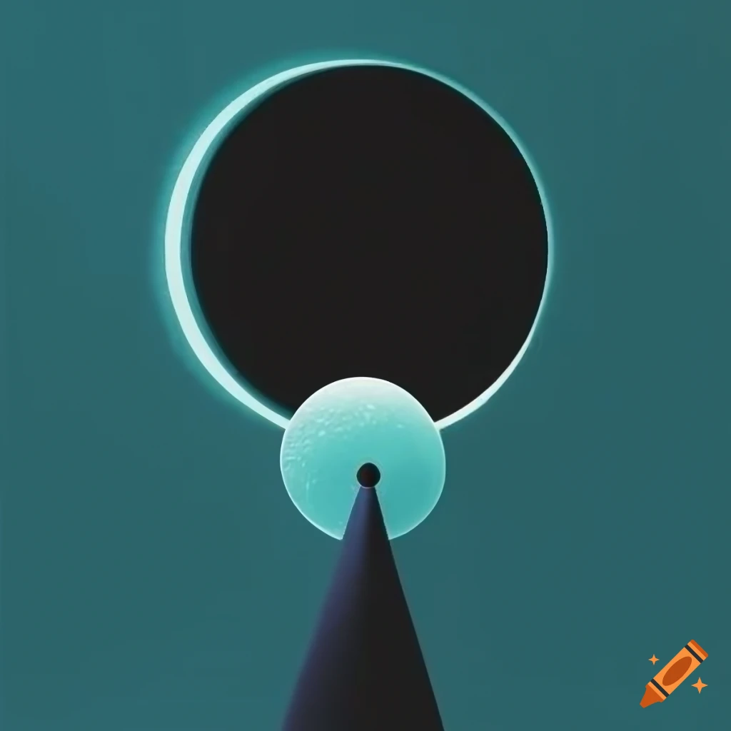 Minimalist modern album cover for an electronic jazz album on Craiyon