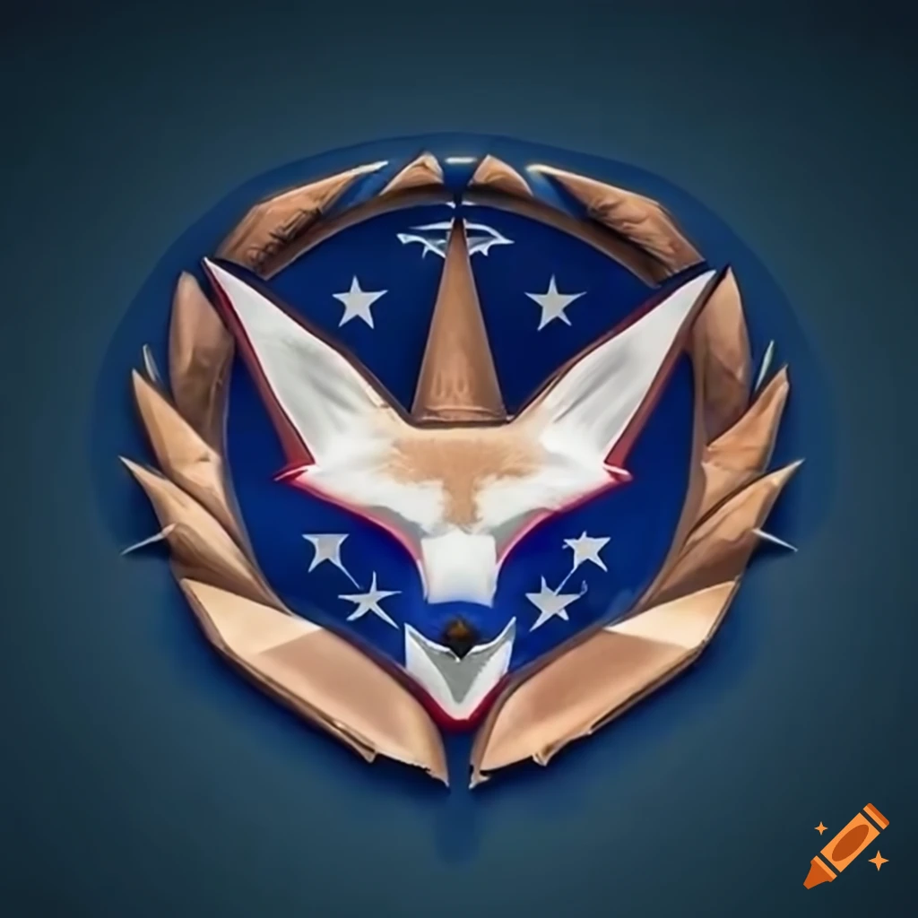 Us air force logo featuring a skilled fox design on Craiyon