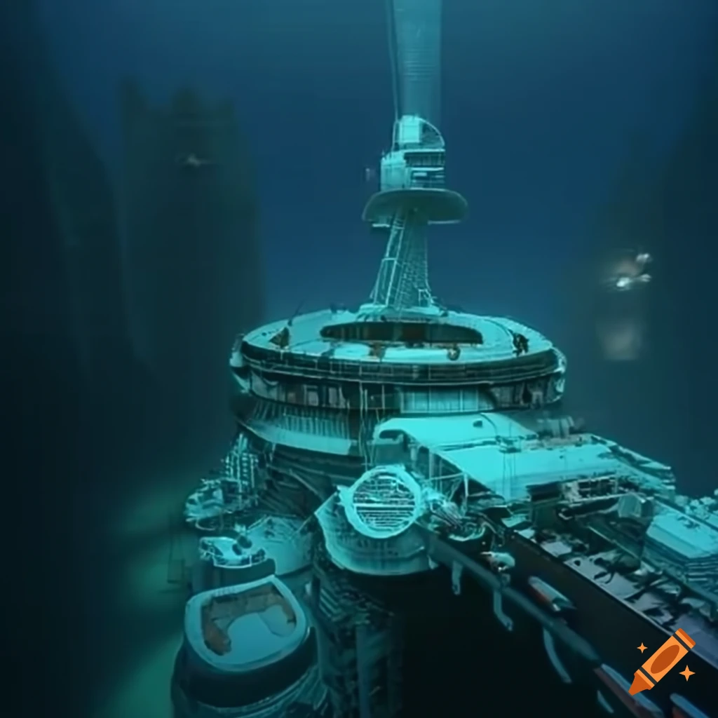 Deepsea base on Craiyon