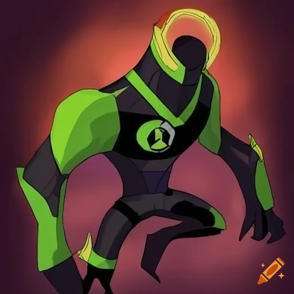 Fan-made ben 10 alien inspired by ben 10 omniverse on Craiyon