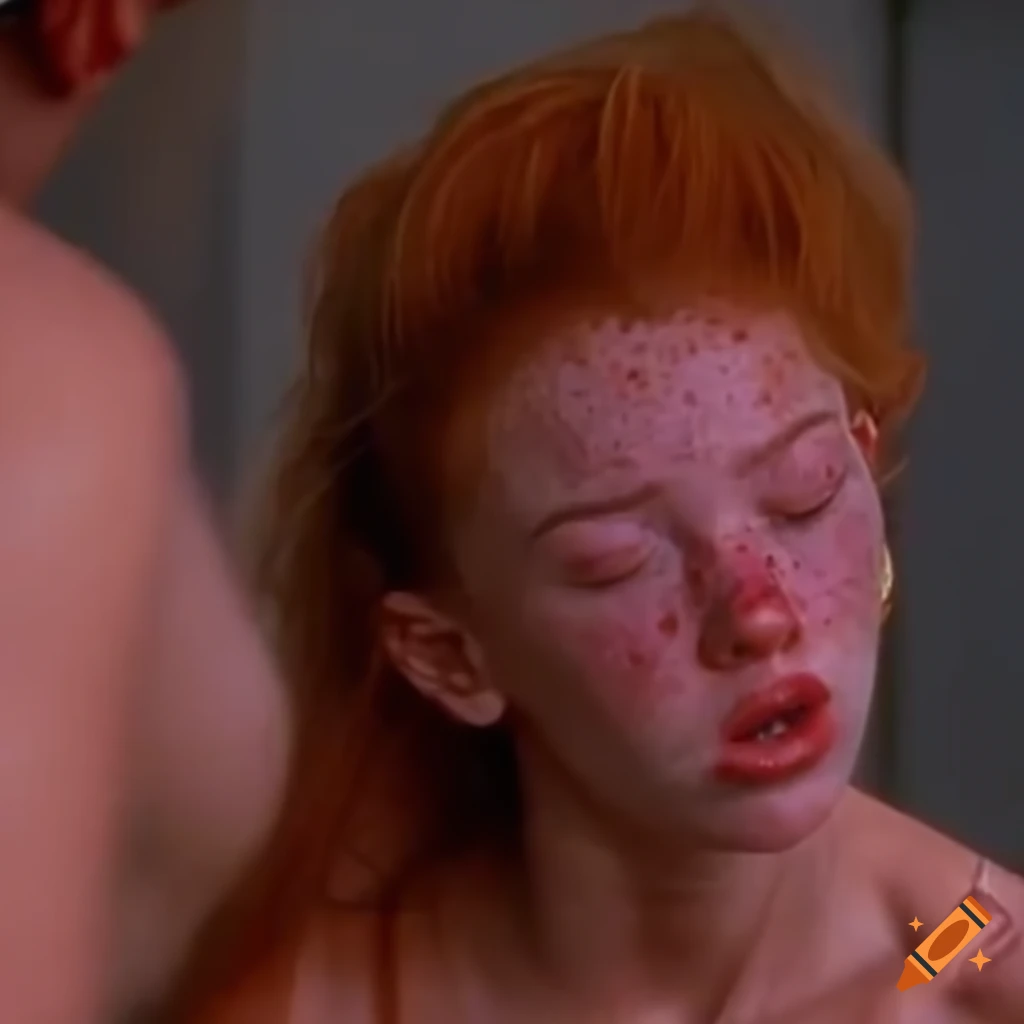 Adorable freckled ginger female martial arts fighter in a 90s movie ...
