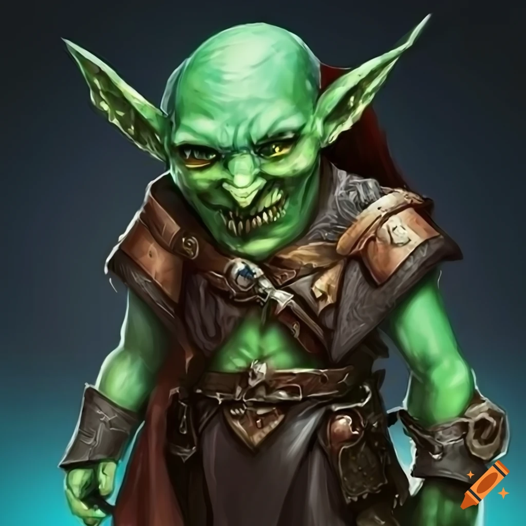 Fantasy goblin creature on Craiyon