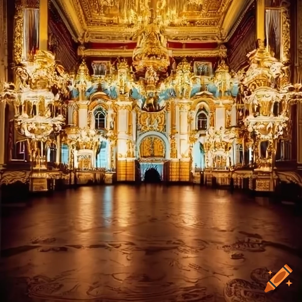 Ballroom at the winter palace, st. petersburg, russia on Craiyon