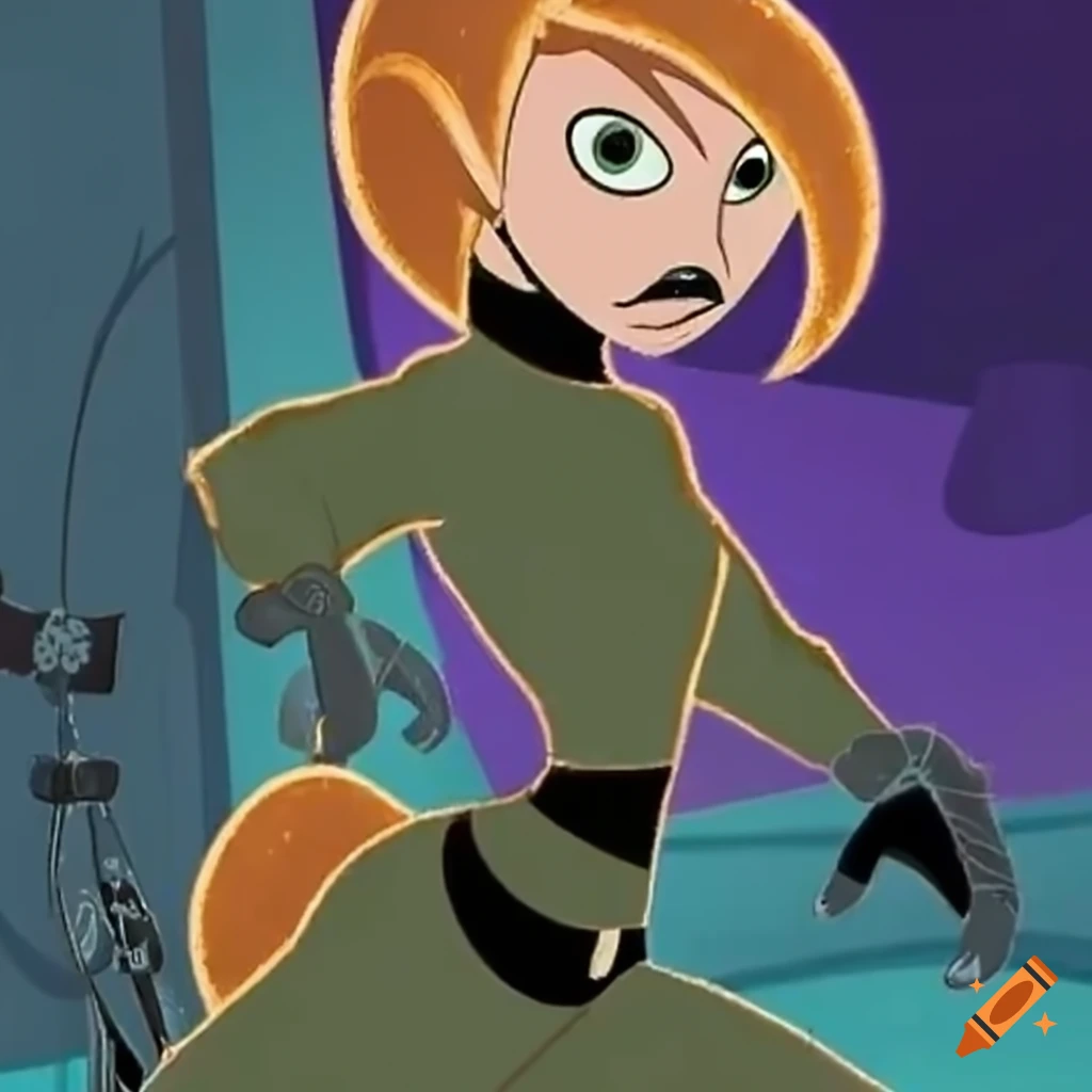 Kim Possible Character On Craiyon
