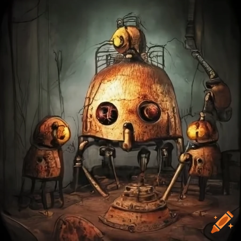 Machinarium on Craiyon