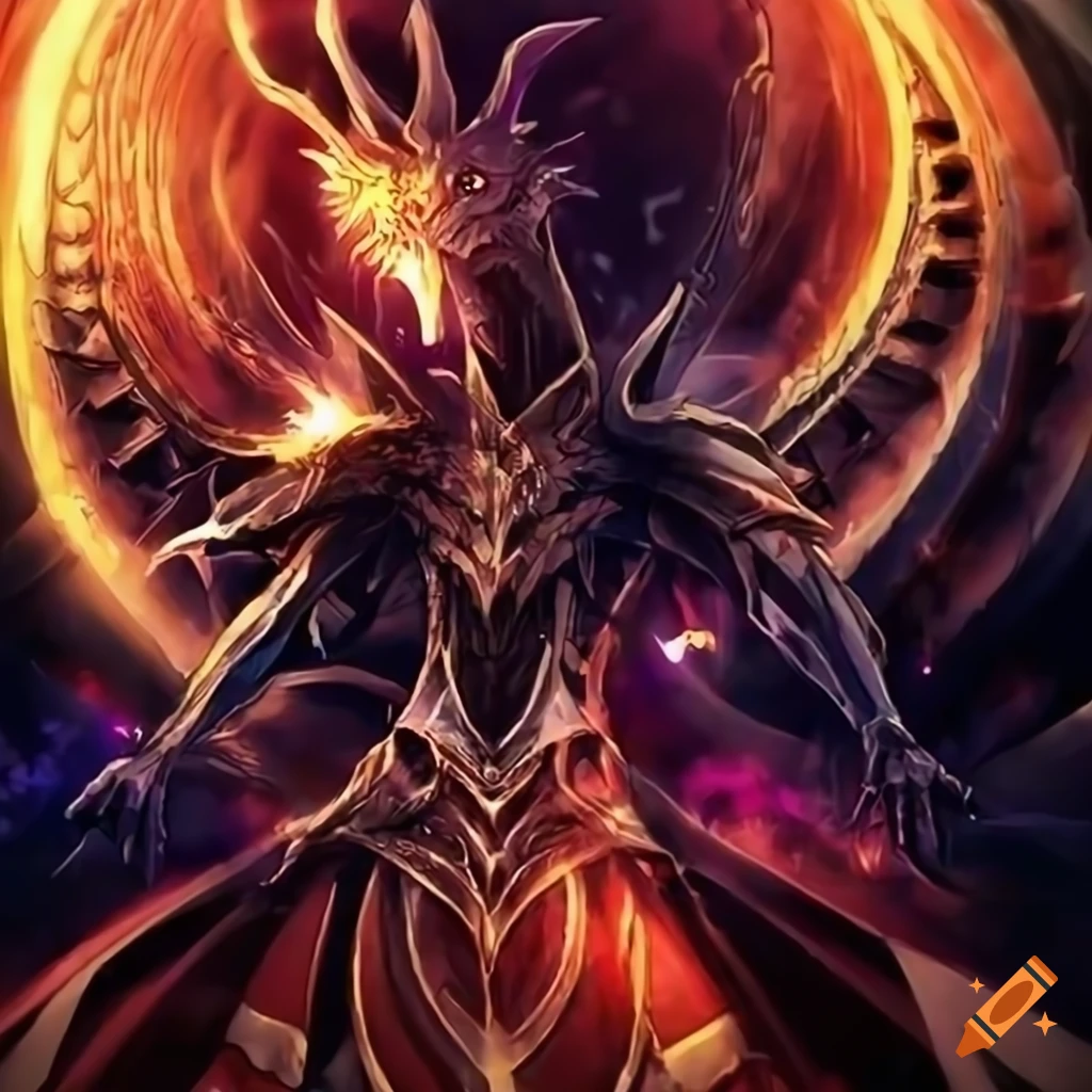 Amazing anime epic holy dragon lord art on Craiyon