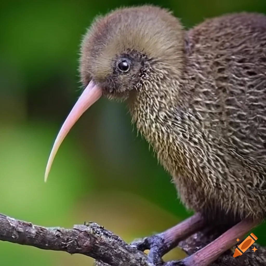 Kiwi Bird Wearing A Top Hat On Craiyon