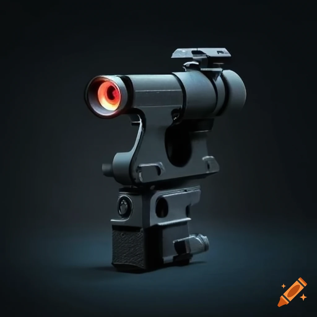 Weapon sight on Craiyon