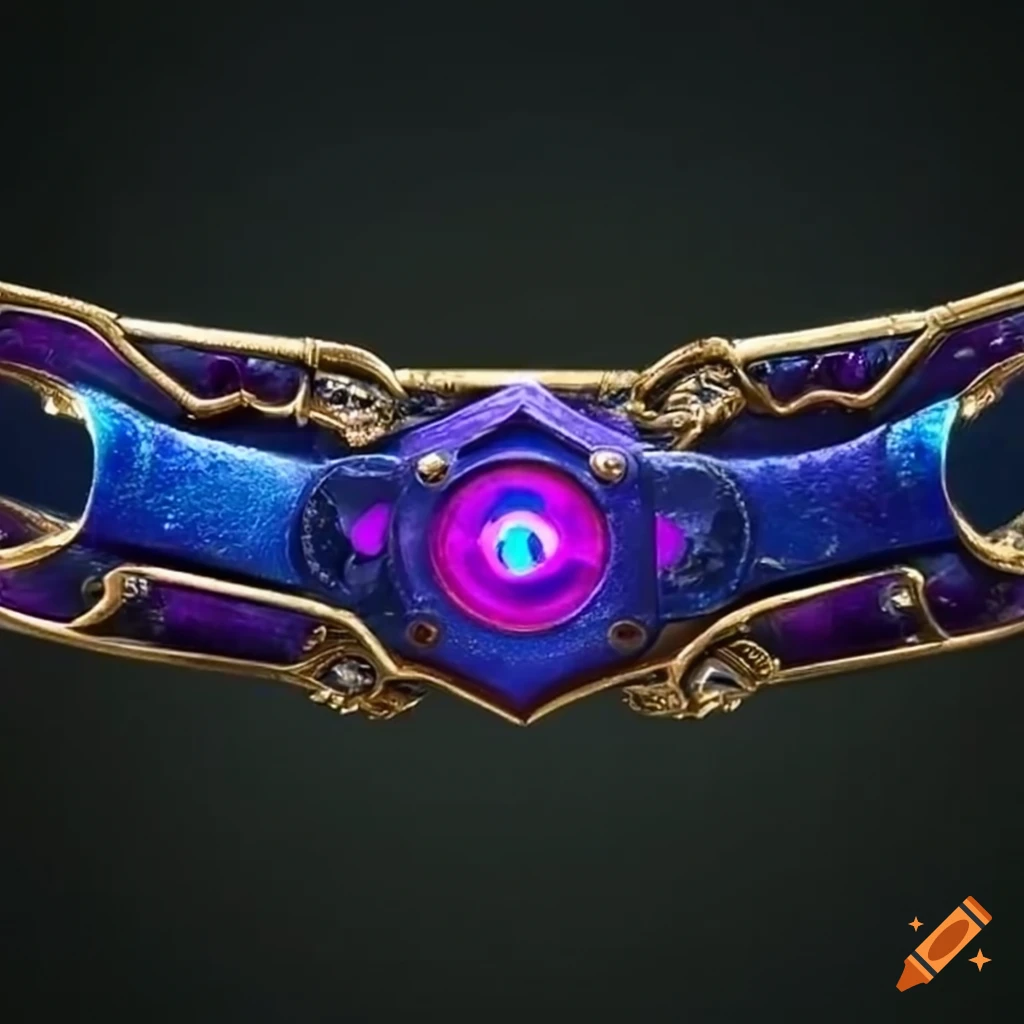 Magic noble belt from the front view on Craiyon