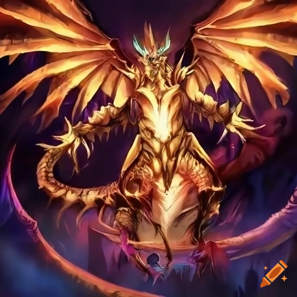 Amazing anime holy dragon art on Craiyon