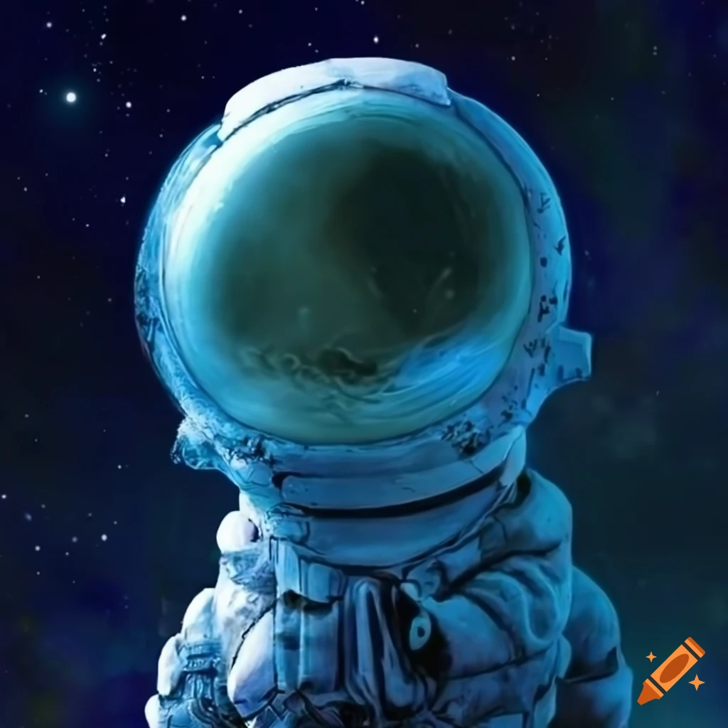 Feeling of sadness in space on Craiyon