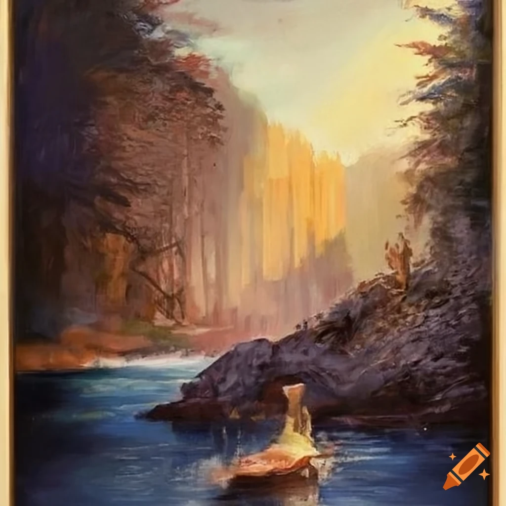 Masterful artwork created with giclée technique on Craiyon