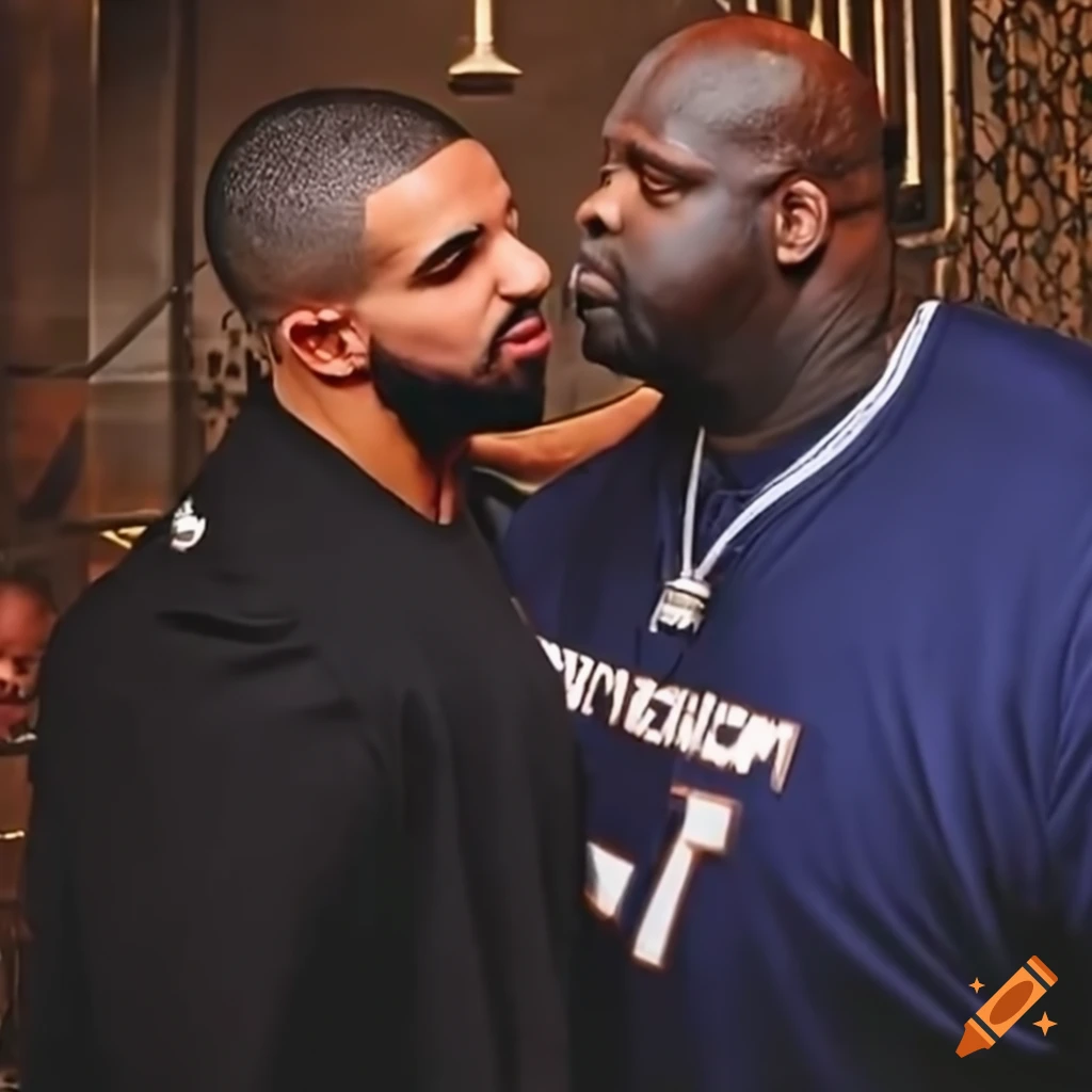 Drake in a fight with Shaquille O'Neal on the Empire State Building on ...