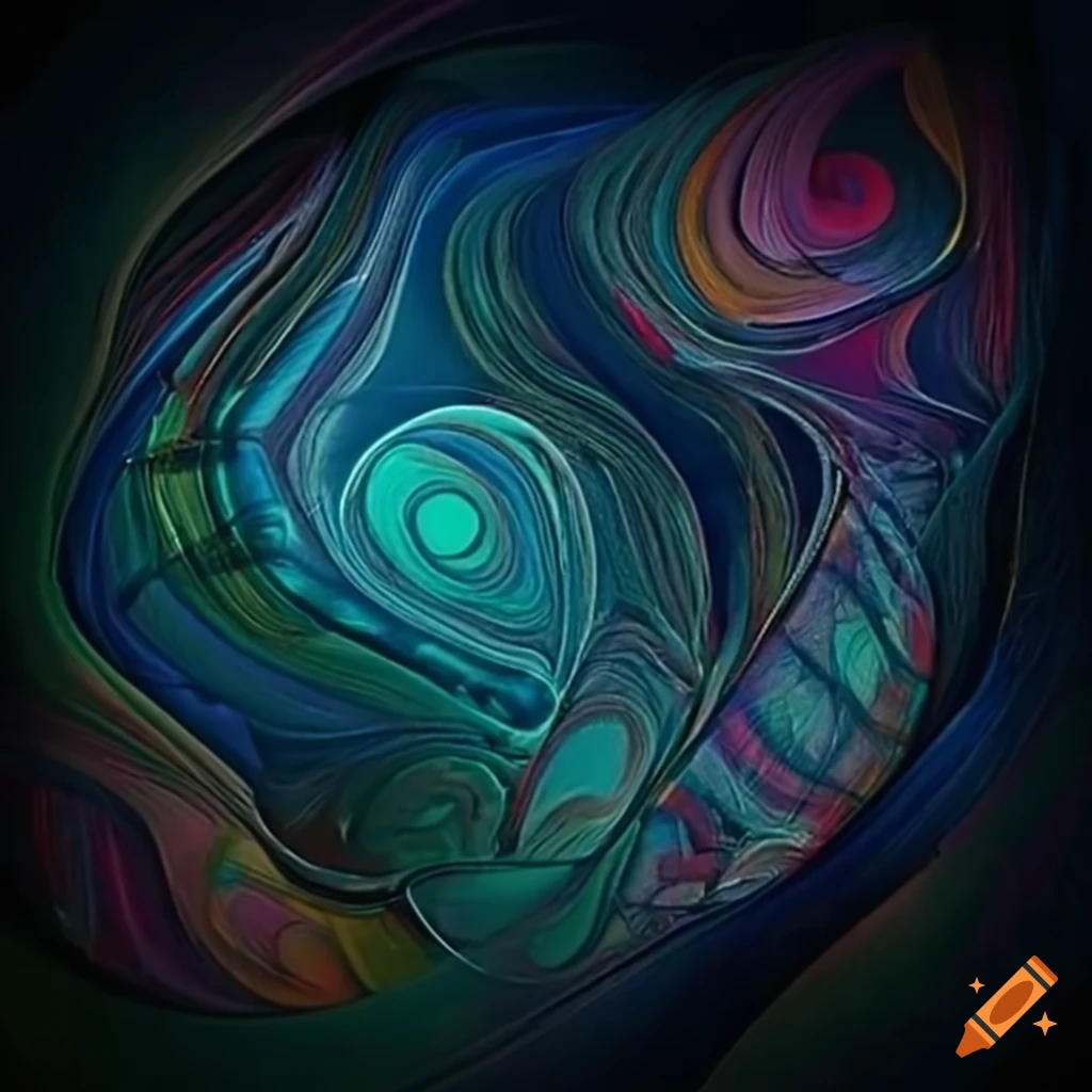 Abstract experience concept on Craiyon