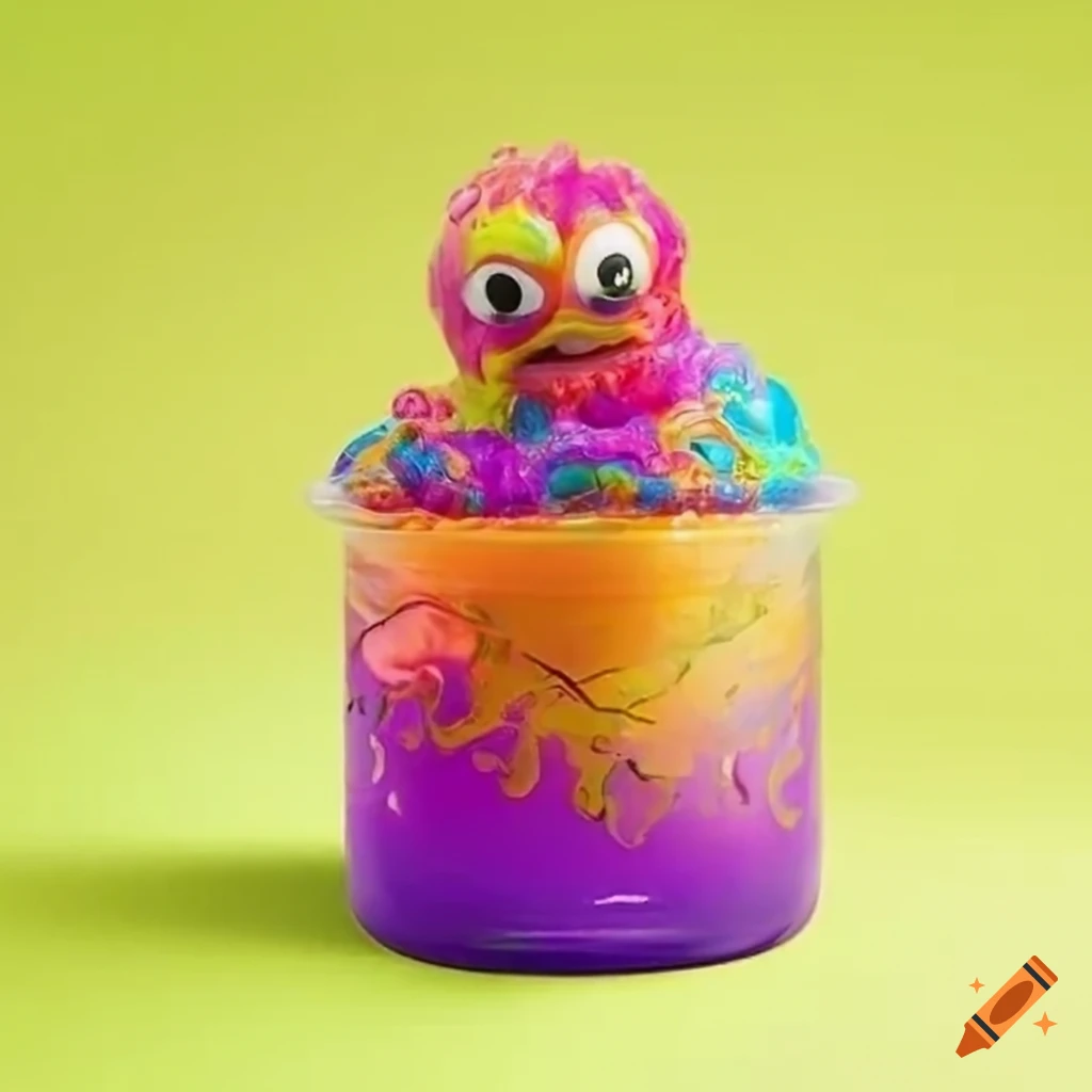 Colorful packaging mascot for Dysgenic Slime Monster Wonka Fun Dip on ...