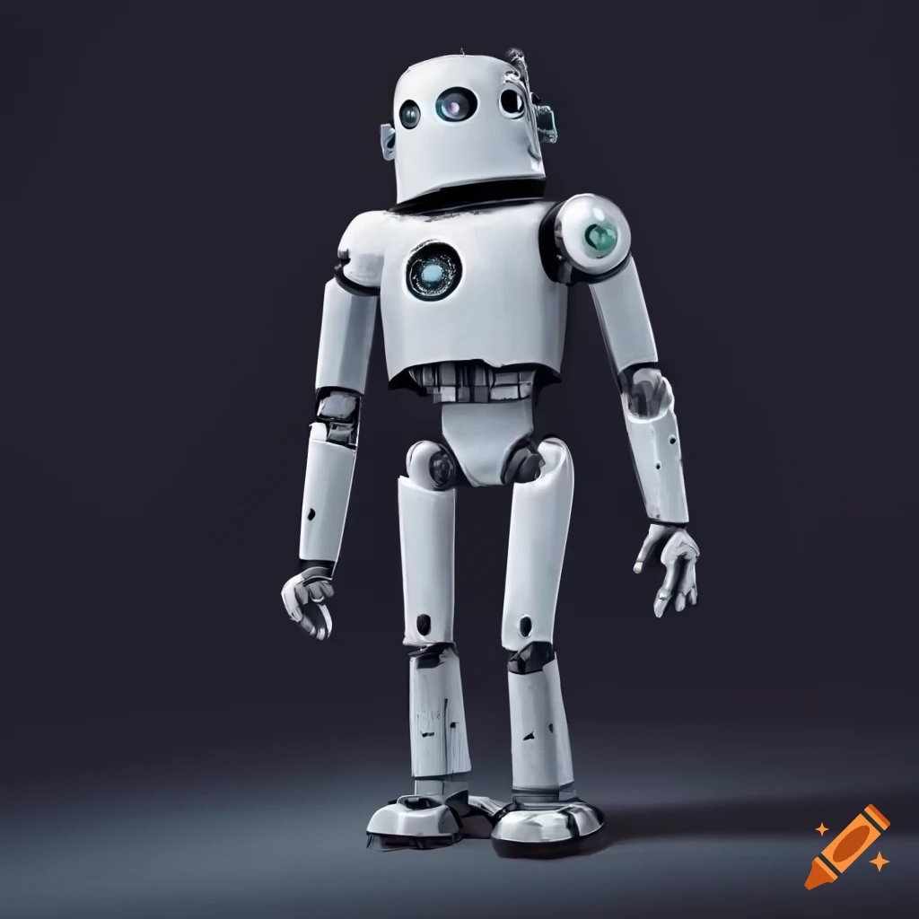 Droid robot on Craiyon