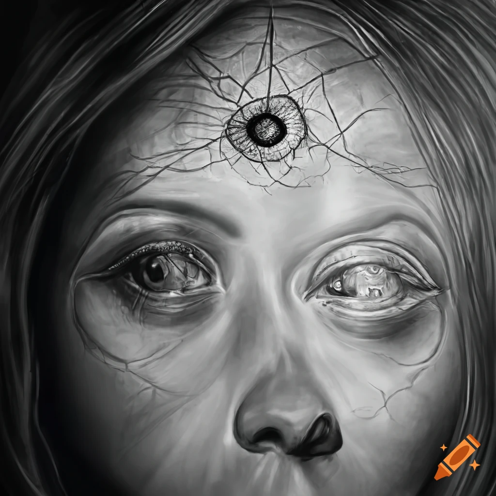 Image blending nature and technology on Craiyon