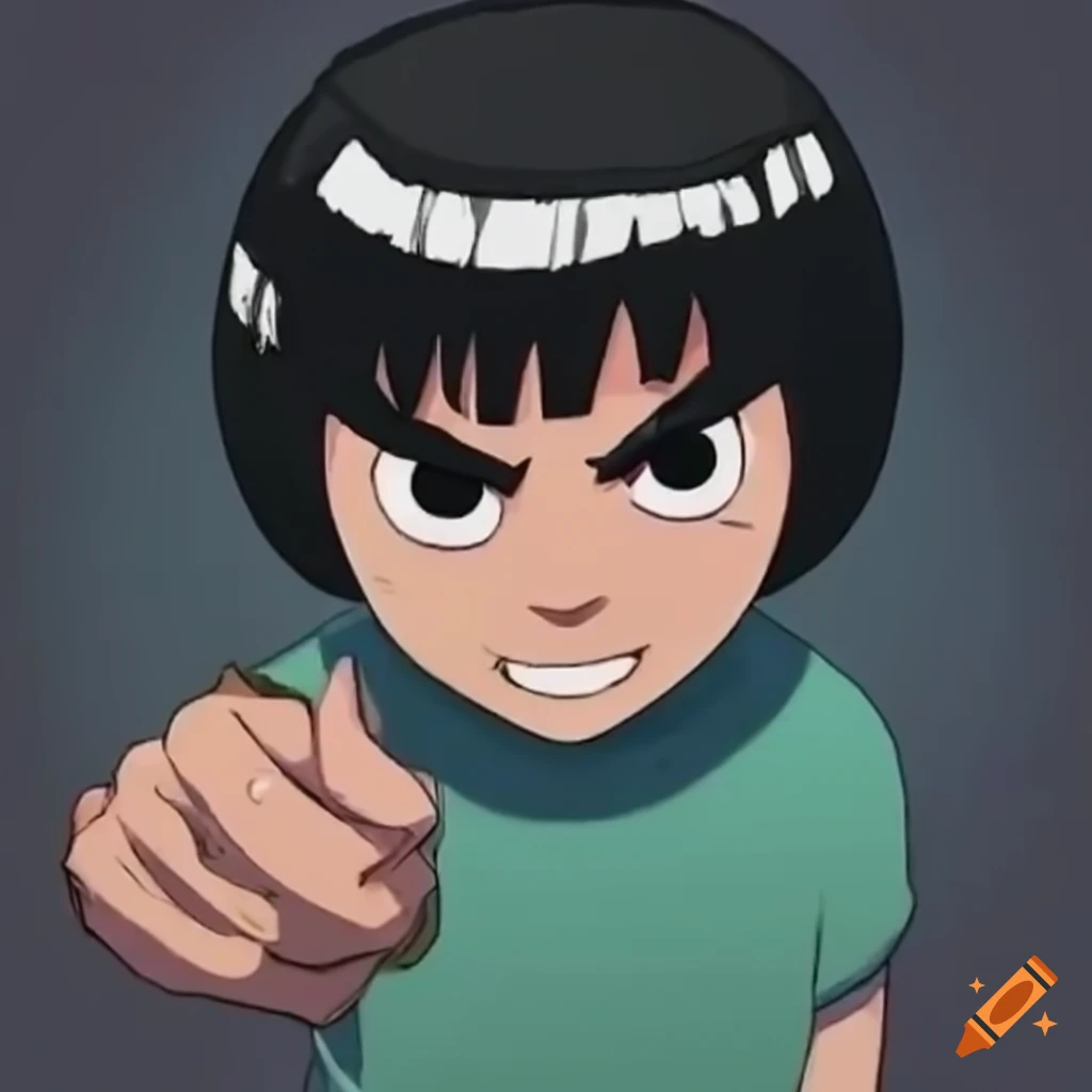 Rock lee para canal twitch on Craiyon