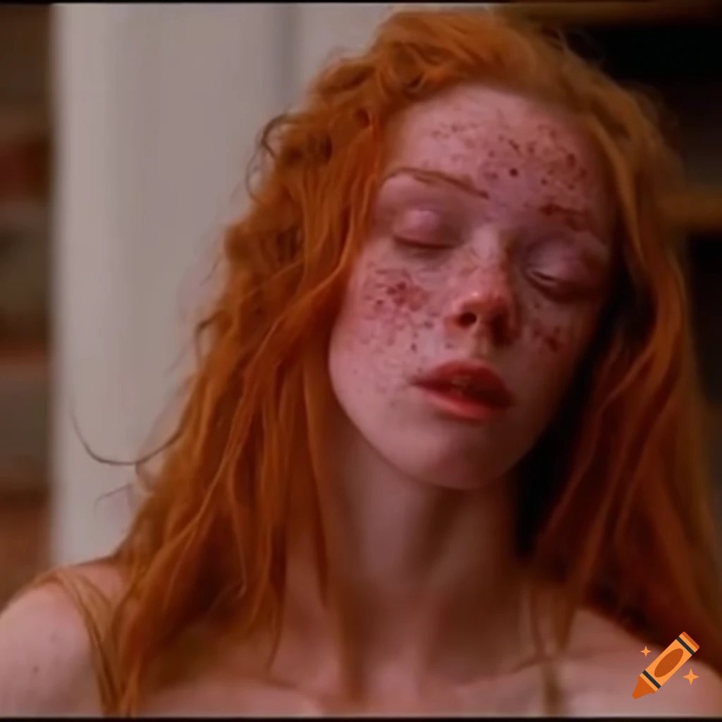 Ginger female fighter in 90s movie fight scene, spinning and wobbling ...