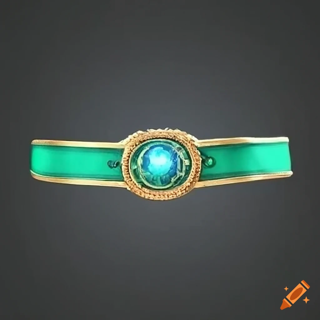 Front view of a noble magic belt on Craiyon