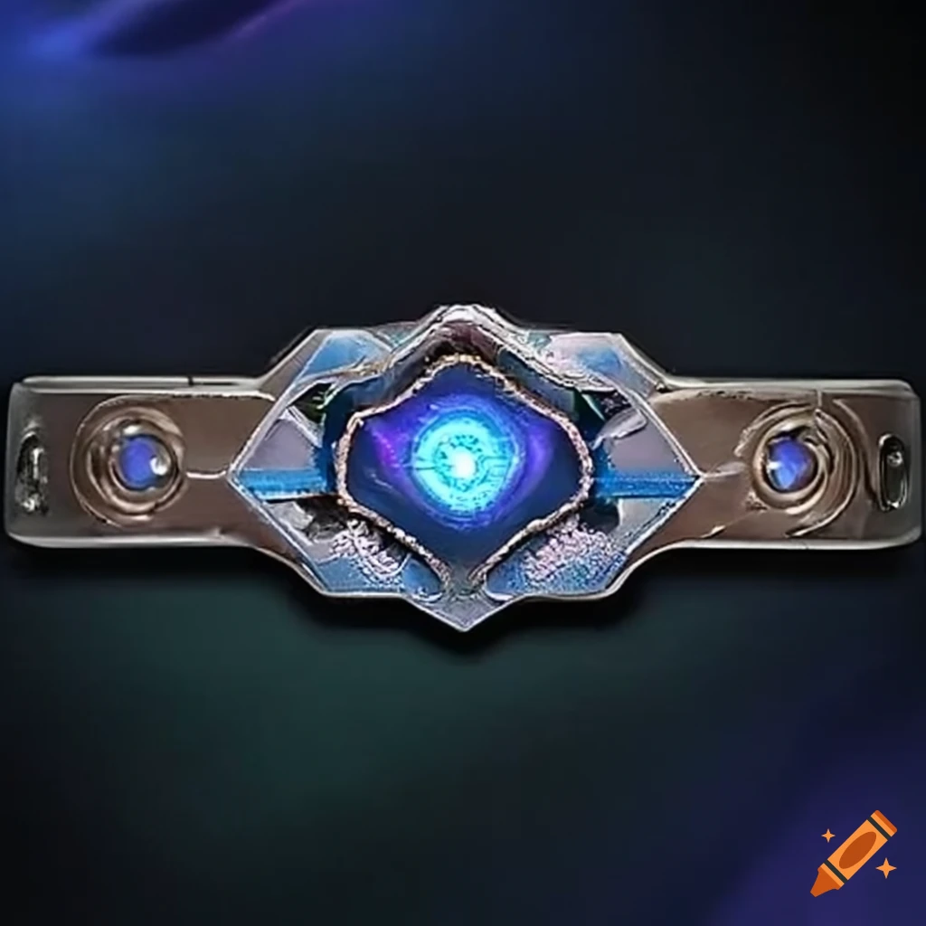 Front view of a noble magic belt on Craiyon