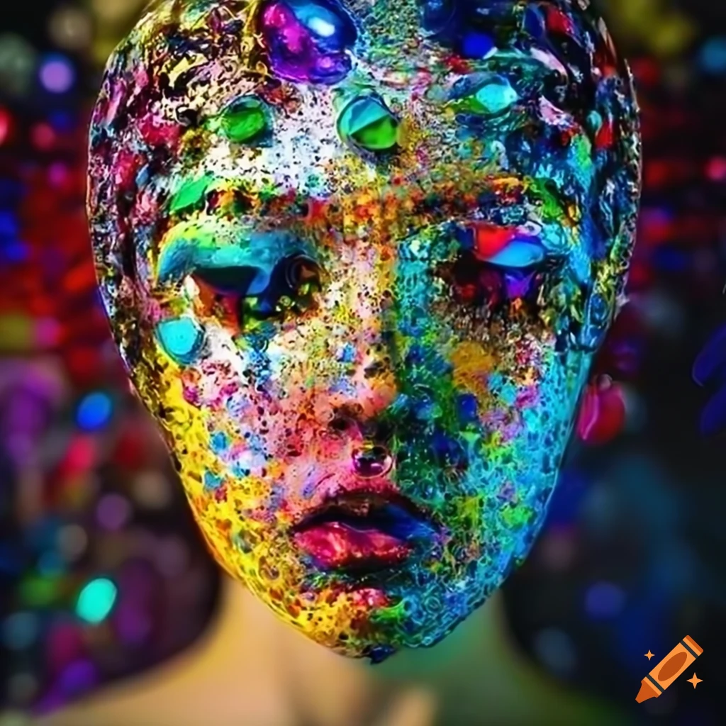 Extravagant and intricate neo-pop surreal art with cinematic lighting ...