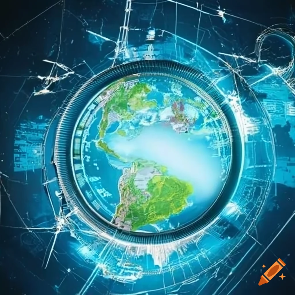 Innovation and technology for climate resilience with earth map and ...