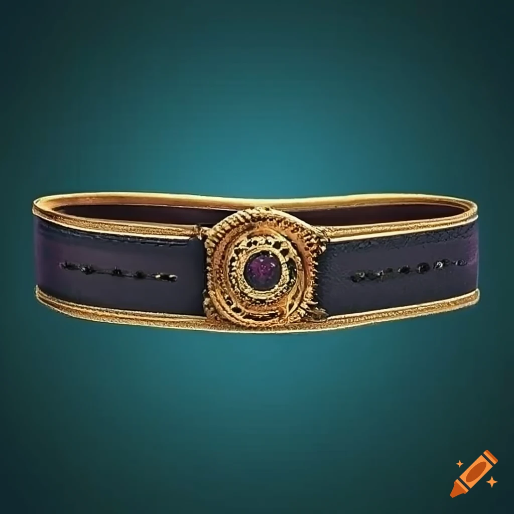 Front view of a noble magic belt on Craiyon