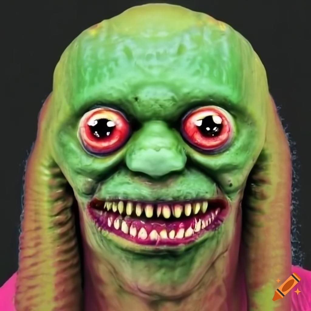 Mutant Omega Mart Lemon Fruit Monster in extreme hyper realistic detail ...