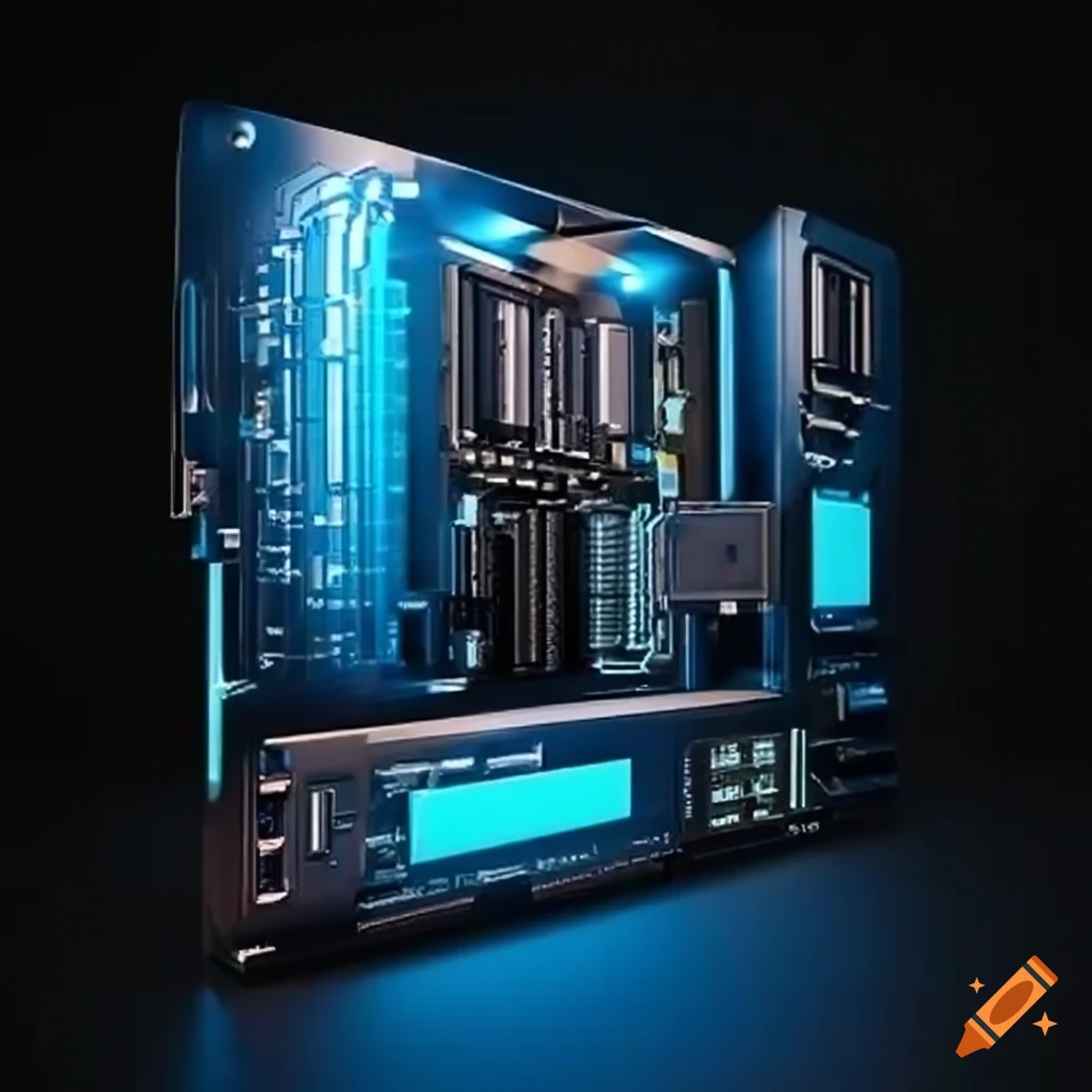 3d rendering of a futuristic ram on Craiyon