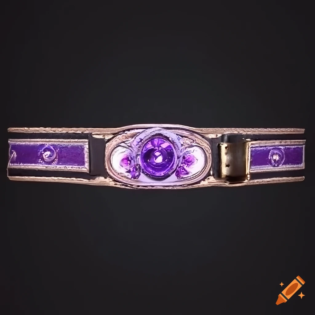 Front view of a majestic noble belt on Craiyon
