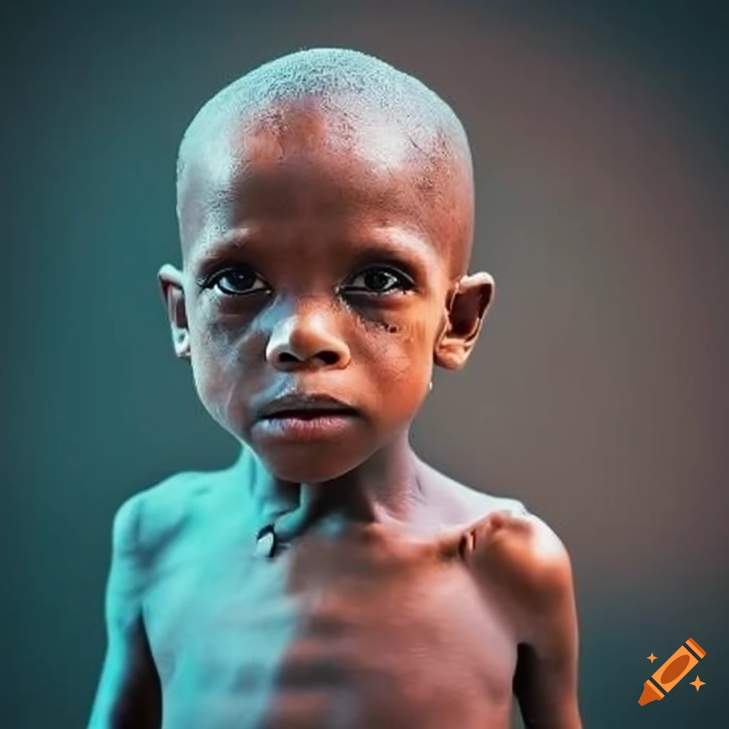 Childhood malnutrition early identification model on Craiyon