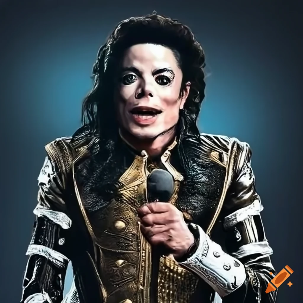 Elon musk depicted as michael jackson on Craiyon