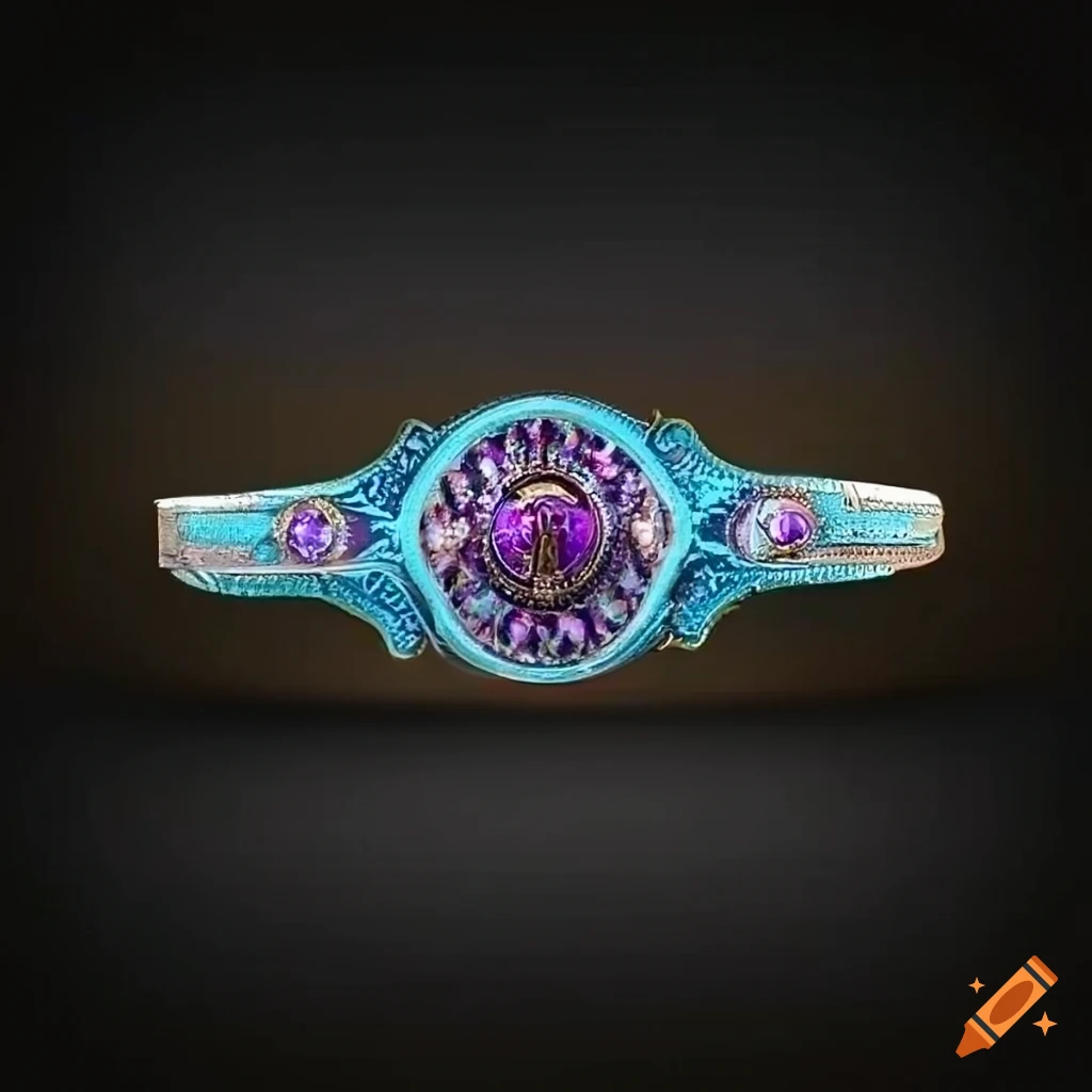 Front view of a magic noble belt on Craiyon
